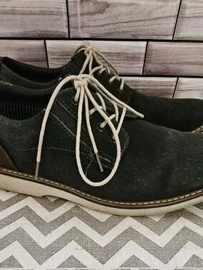 Nunn Bush | Shoes | Nunn Bush Barklay Canvas Oxford Shoes Denim Blue ...